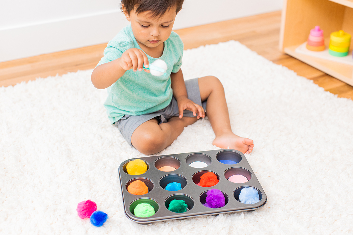 Build your child's motor skills with DIY pom poms | Lovevery